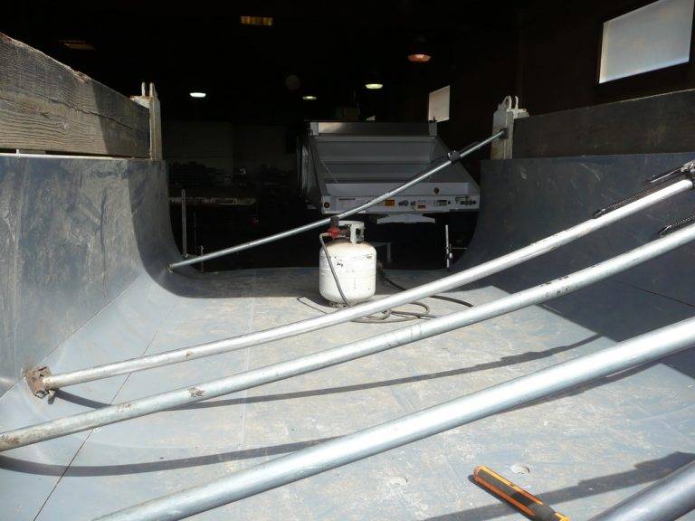 Gravel Box Liner Installation in Edmonton, Alberta by Maverick Trailer